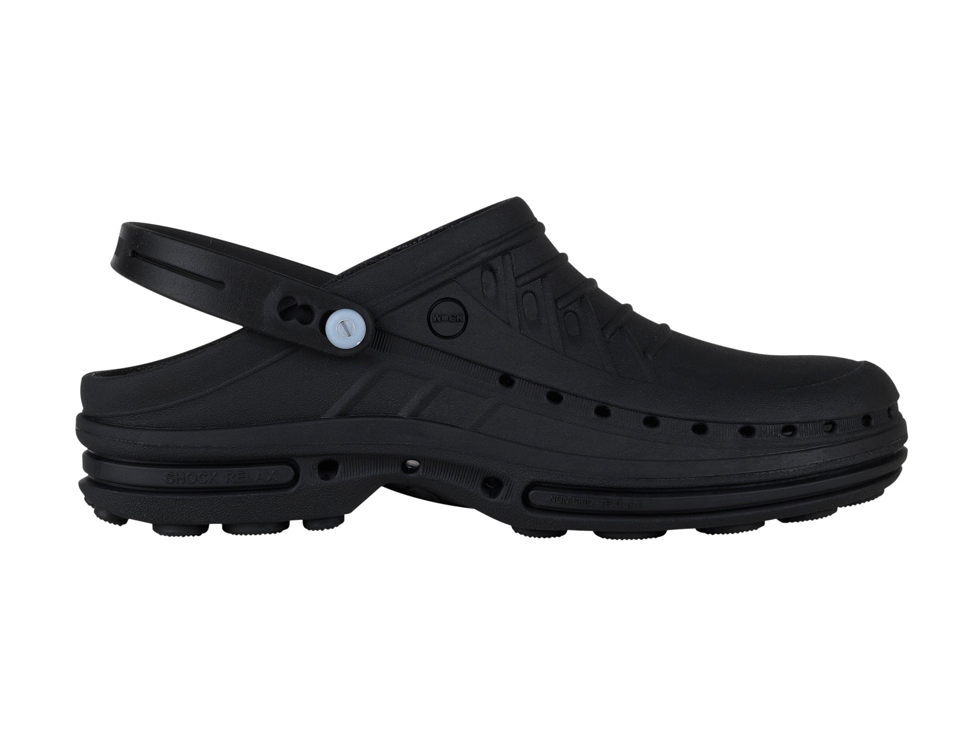 WOCK PROFESSIONAL SHOES-STELLA Black for Spa, Salons, Welness, Medical ...